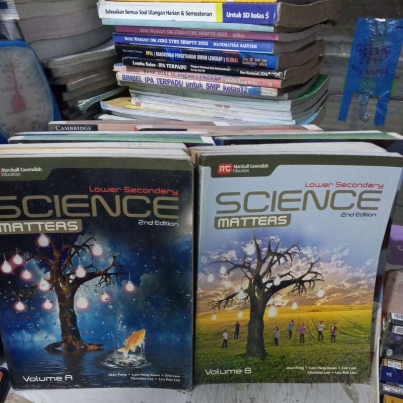 Jual BUKU LOWER SECONDARY SCIENCE MATTERS 2nd Edition Volume A,B ...