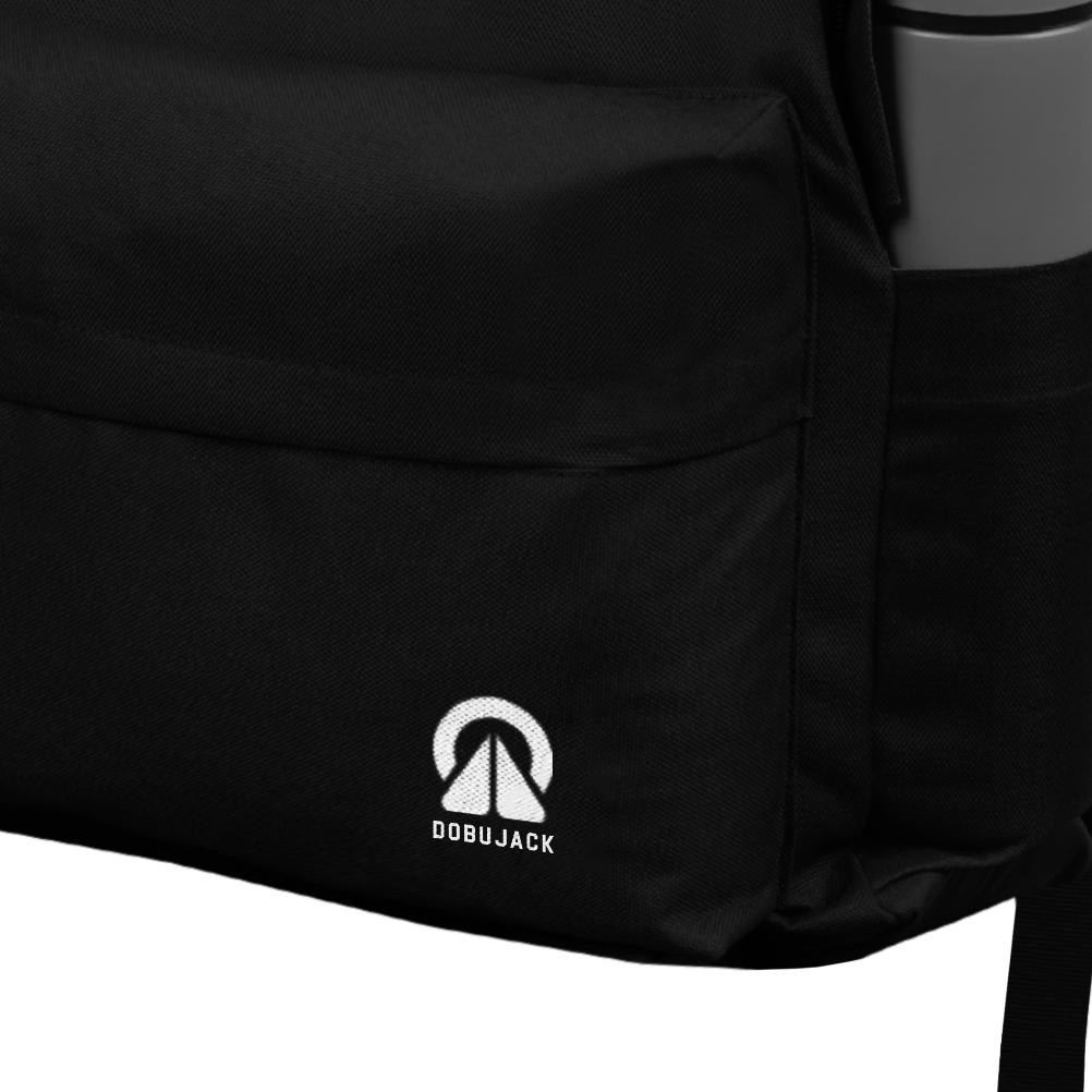 Jual DOBUJACK TAS MEKA BLACK BACKPACK COD | Shopee Indonesia