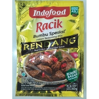 Jual INDOFOOD BUMBU RACIK SPESIAL RENDANG 50 GR | Shopee Indonesia