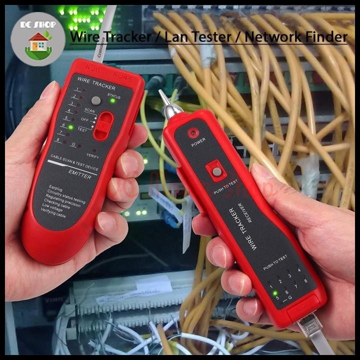 Jual DISKON LAN TESTER WIRE TRACKER KABEL JARINGAN NETWORK FINDER RJ45 ...