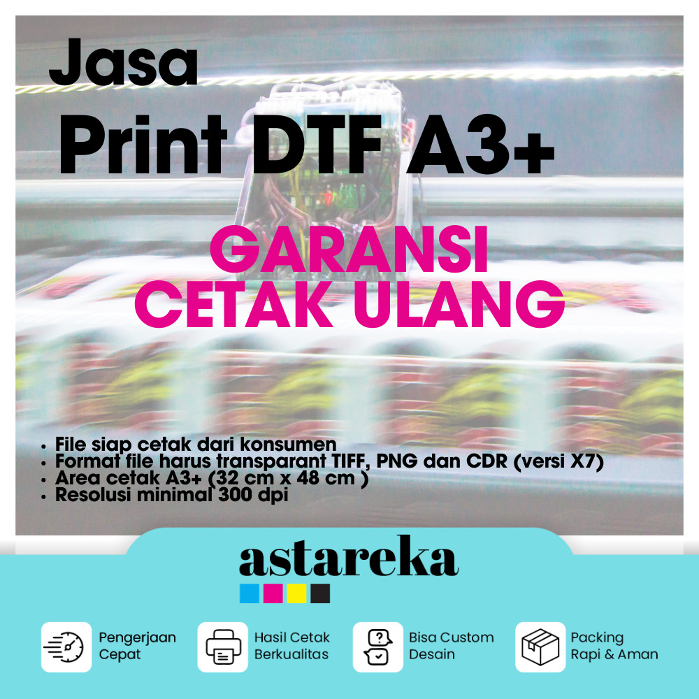 Jual Print Cetak Sablon DTF Ukuran A3+ | Shopee Indonesia