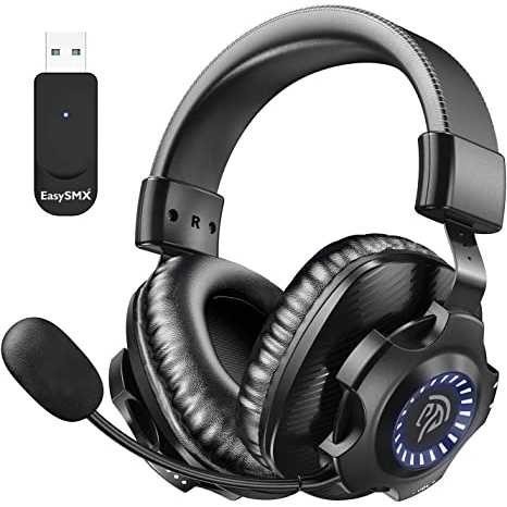 Jual Gaming Headphone Headset Wireless Super Bass With Mic - Easysmx ...