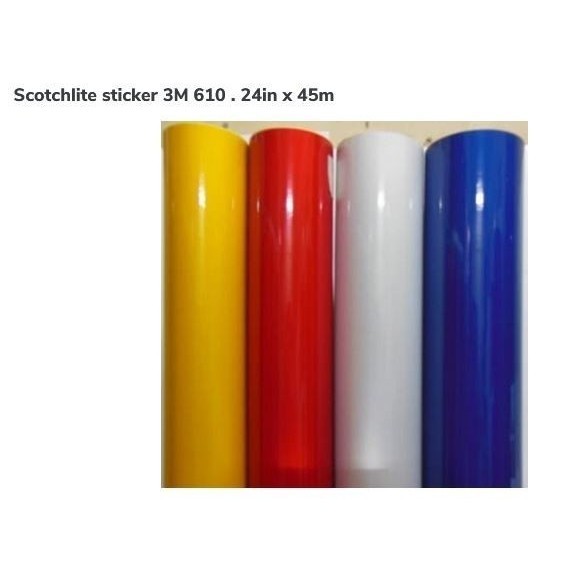 Jual 3M Scotchlite 610 Series Reflective Sticker Lebar 120 Cm X P 50 Cm | Shopee Indonesia