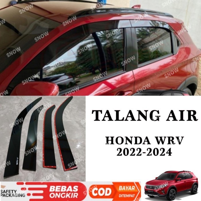 Jual Talang Air Honda Wrv Wr-V 2023 2024 Side Visor Hitam | Shopee Indonesia