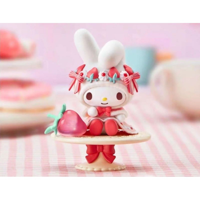 Jual My Melody Afternoon Tea Series Figure Snow Strawberry Sanrio ...