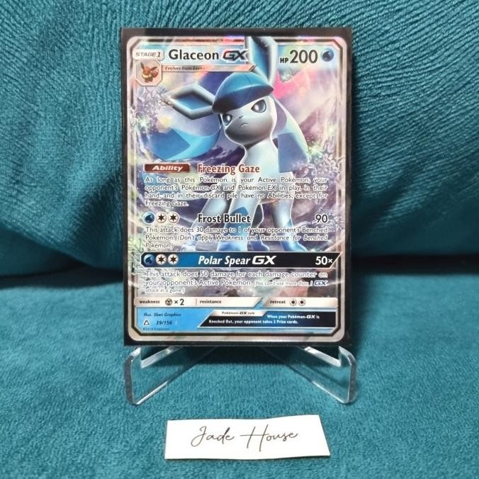 Jual Glaceon GX 39/156 (Ultra Prism) - Kartu Pokemon TCG English | Shopee Indonesia