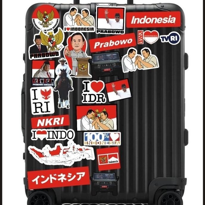 Jual sticker koper rimowa / rimowa indonesia / sticker prabowo / rimowa ...