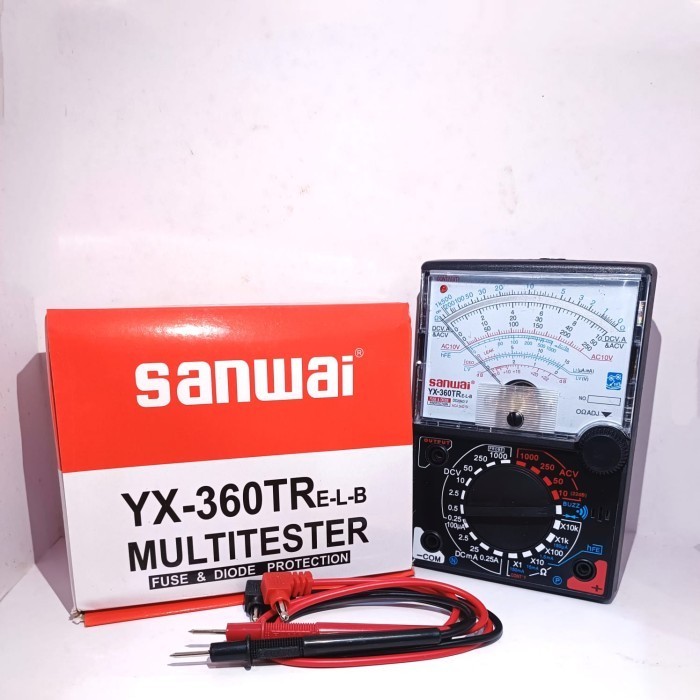 Jual MULTITESTER / MULTIMETER / AVOMETER ANALOG SUNWA SAMWA YX360TR ELB ...