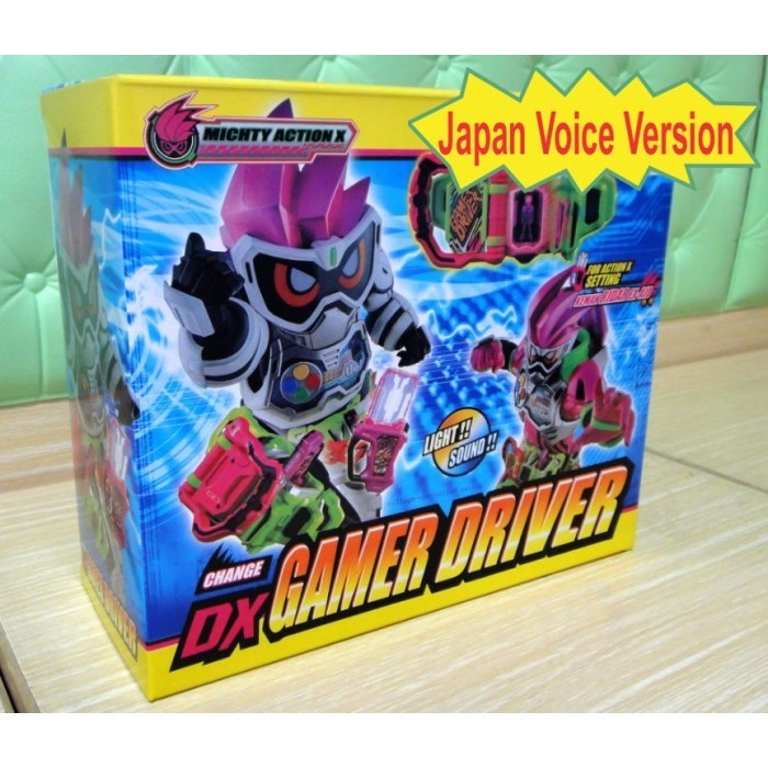 Jual Dx Gamer Driver Kamen Rider Ex Aid Plus Gashat Dx Bootleg Ori part ...