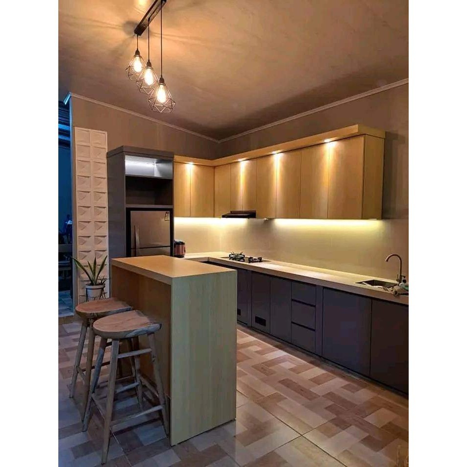 Jual Meja Minibar, Kitchen Set, Kabinet Gantung, Rak Dapur - Custom ...