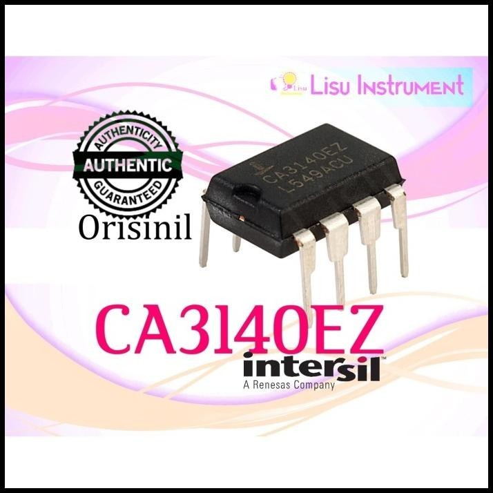 Jual TERBARU ORIGINAL CA3140EZ CA3140 BIMOS OP-AMP W/ MOSFET DIP-8 INTERSIL | Shopee Indonesia