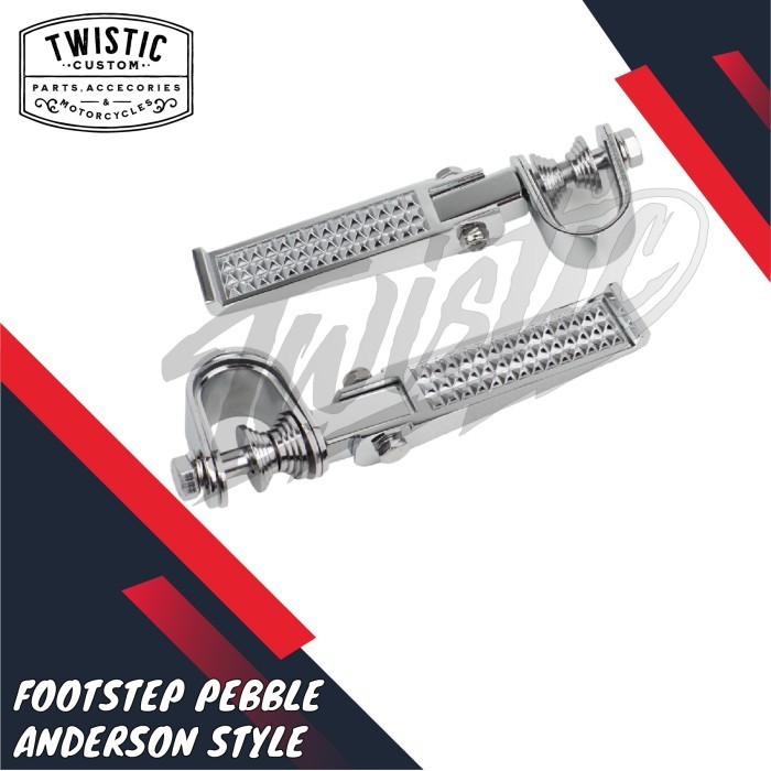 Jual FOOTSTEP PEBBLE ANDERSON STYLE MOTOR CUSTOM CHOPPER BOBBER ...