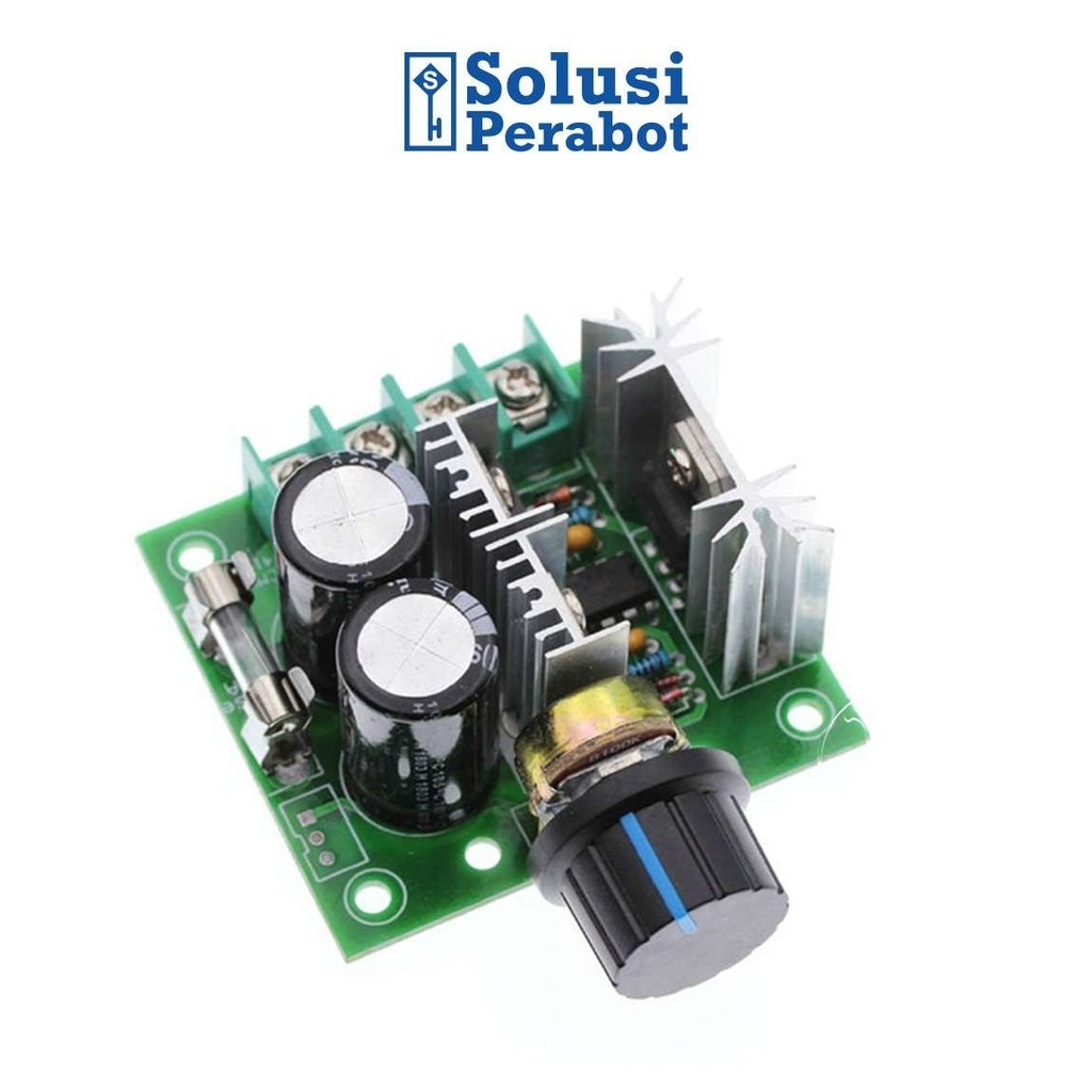 Jual PWM DC Motor Speed Controller SP / Dimmer Control 12V 40V 10A Dimer Pengatur Kecepatan ...