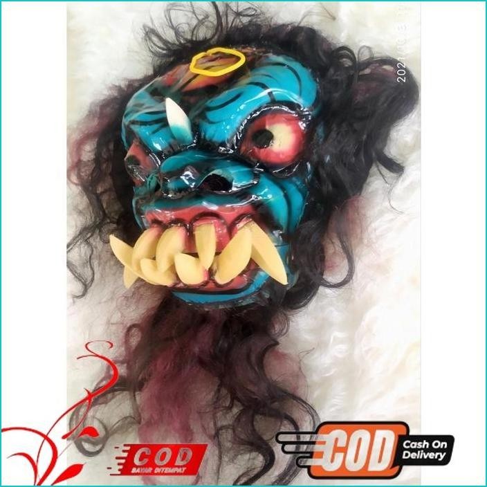 Jual TOPENG GEDRUK MIKA / TOPENG BUTO GEDRUK MIKA / TOPENG BUTO RAMPAK ...