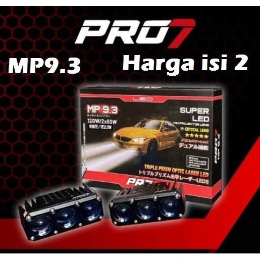 Jual Pro7 Mp.9.3 Pro 7 Mp 93 Mini Projie Proji Projector Blue Lens 3 Mata Star | Shopee Indonesia