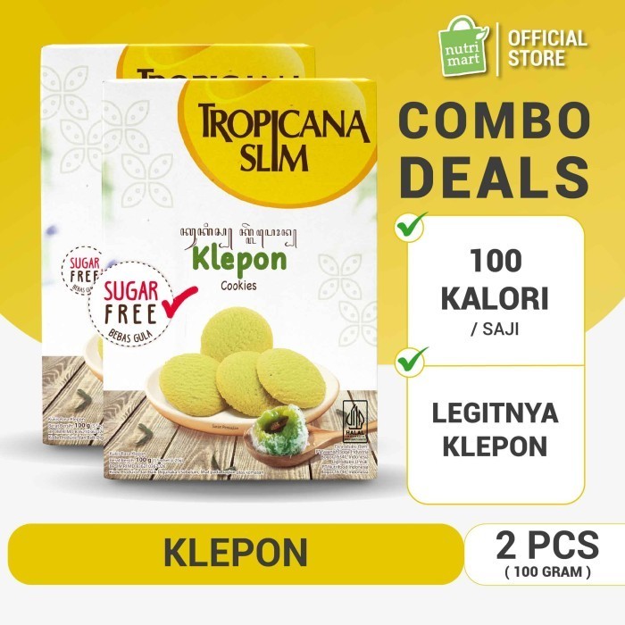 Jual TWIN PACK: TROPICANA SLIM KLEPON COOKIES (5 SCH) | Shopee Indonesia