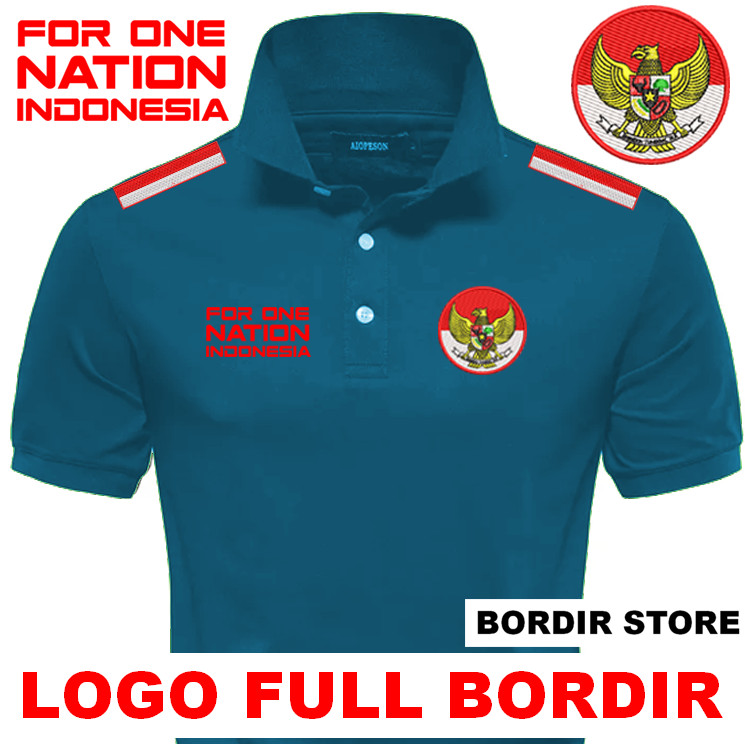Jual SEDANG PROMO...!!!POLO FULL BORDIR GARUDA INDONESIA PREMIUM ...