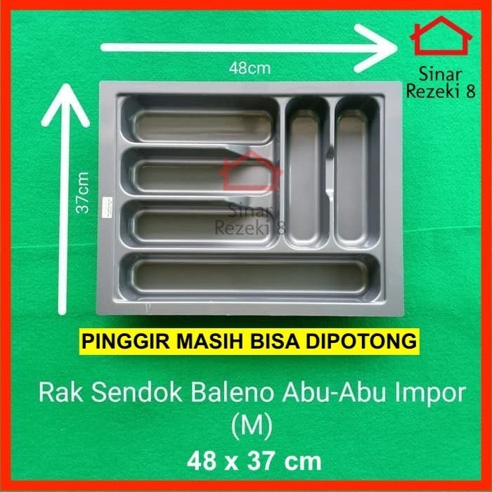 Jual RAK TEMPAT SENDOK ABU IMPOR M / GARPU PISAU SEKAT LACI DAPUR ALAT ...