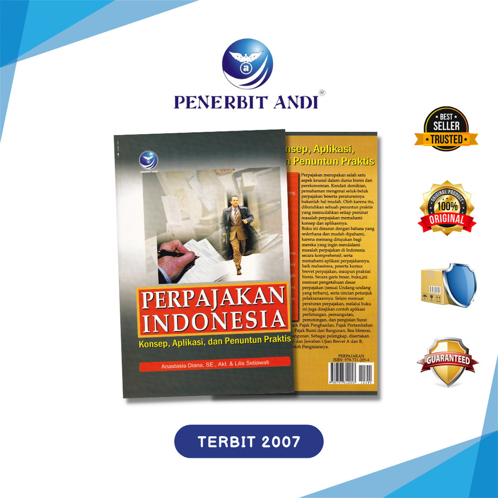 Jual Penerbit Andi - Buku Perpajakan Indonesia - Konsep, Aplikasi, Dan Penuntun Praktis Ed 1 ...