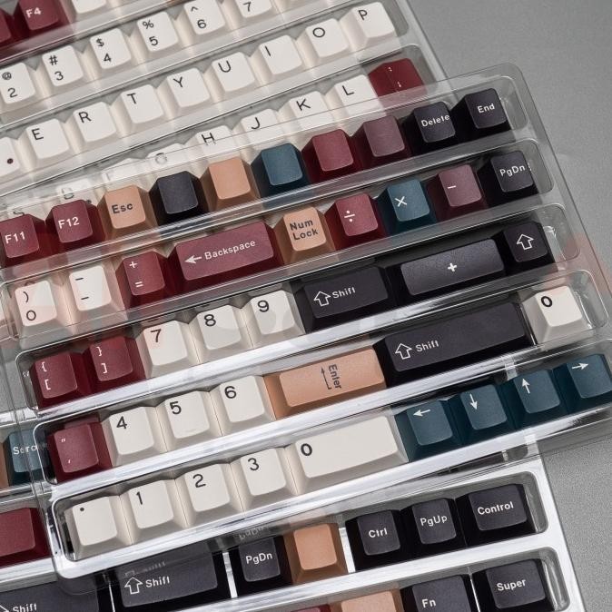 Jual Retro Mixed Lights Pbt Dye Sub Keycaps | Shopee Indonesia