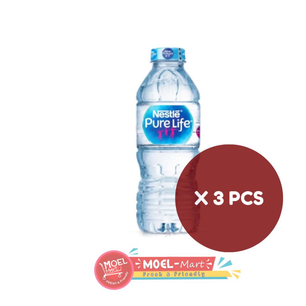Jual NESTLE PURE LIFE 3 Botol x 330ML | Shopee Indonesia