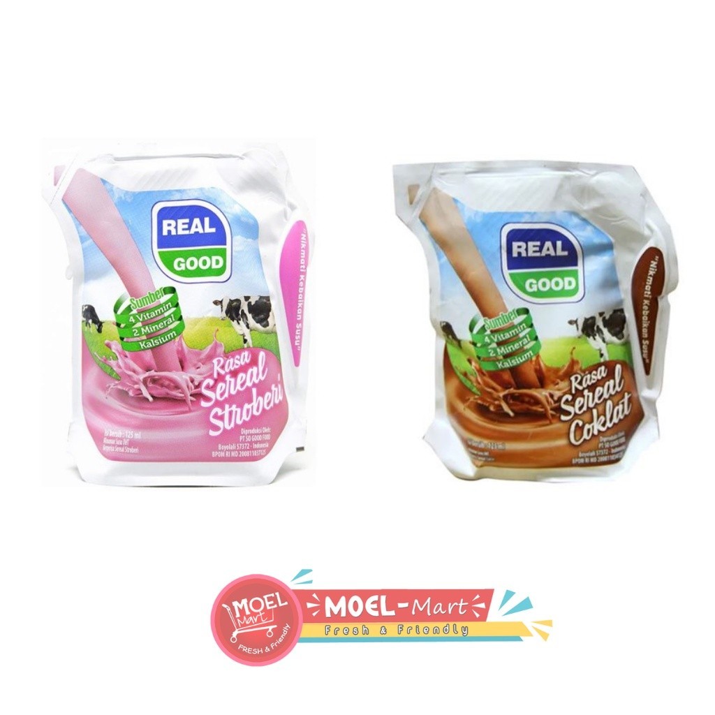 Jual REAL GOOD Milk UHT 2 Pcs x 125ml | Shopee Indonesia