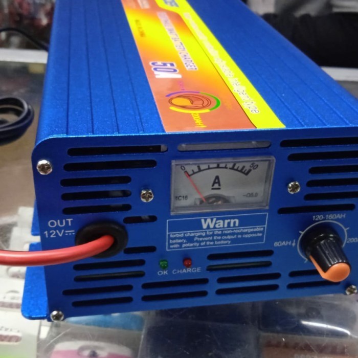 Jual Smart Fast Charger Aki Accu Otomatis 12V 50A Suoer Ma-1250A Mobil ...