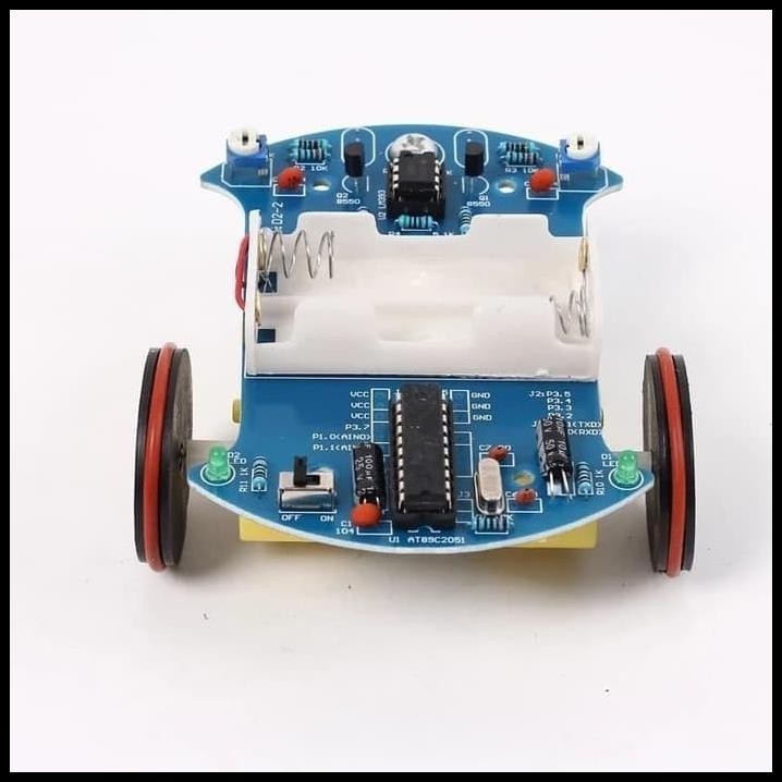 Jual DISKON D2 2 DIY KIT ROBOT TRACKING LINE FOLLOWER SMART CAR ...