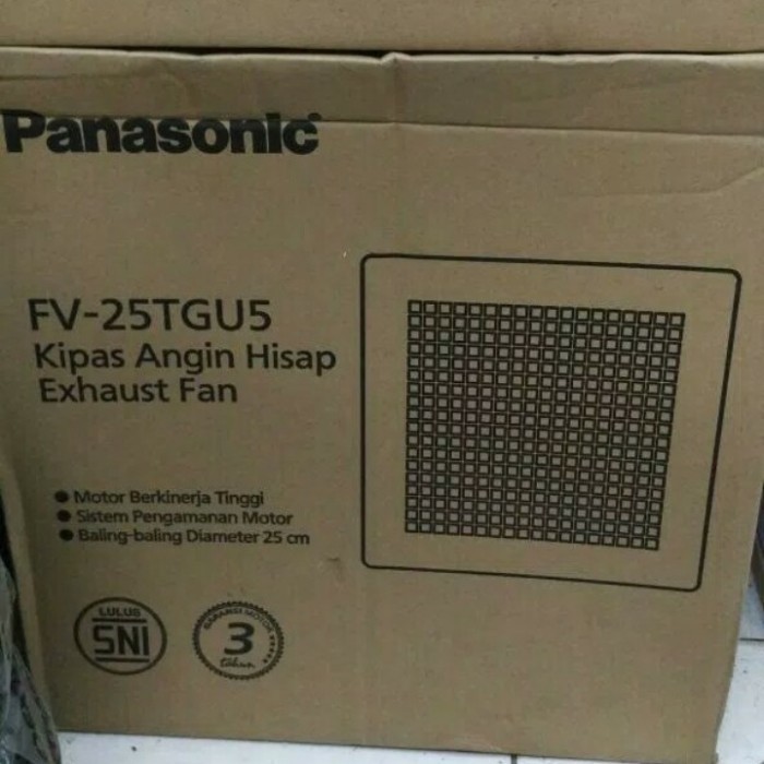 Jual Exhaust Fan PANASONIC FV-25TGU5 (10") / PANASONIC 25TGU /25TGU ...