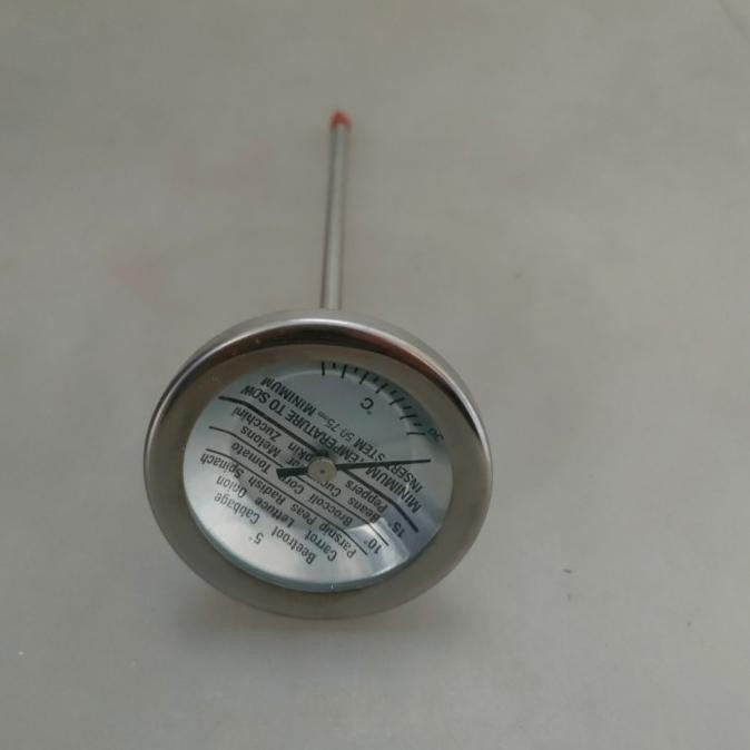 Jual Produk Terbaik] soil thermometer termometer tanah stainless steel ...