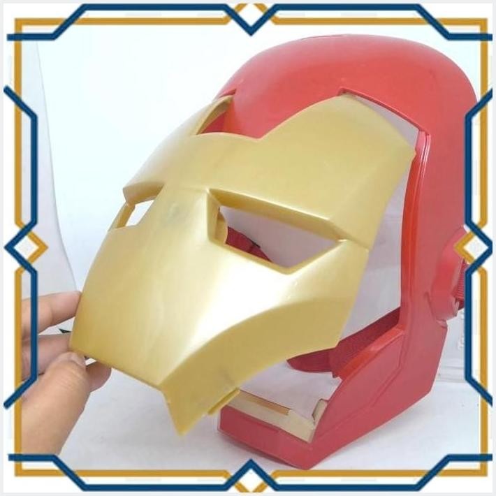 Jual [THY] ORIGINAL MARVEL AVENGERS IRON MAN FLIP MASK TOPENG HASBRO ...
