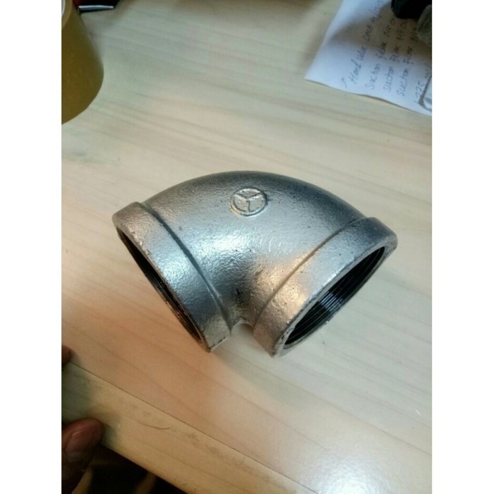 Jual Elbow / Knee Galvanis 2-1/2" 90 derajat | Shopee Indonesia