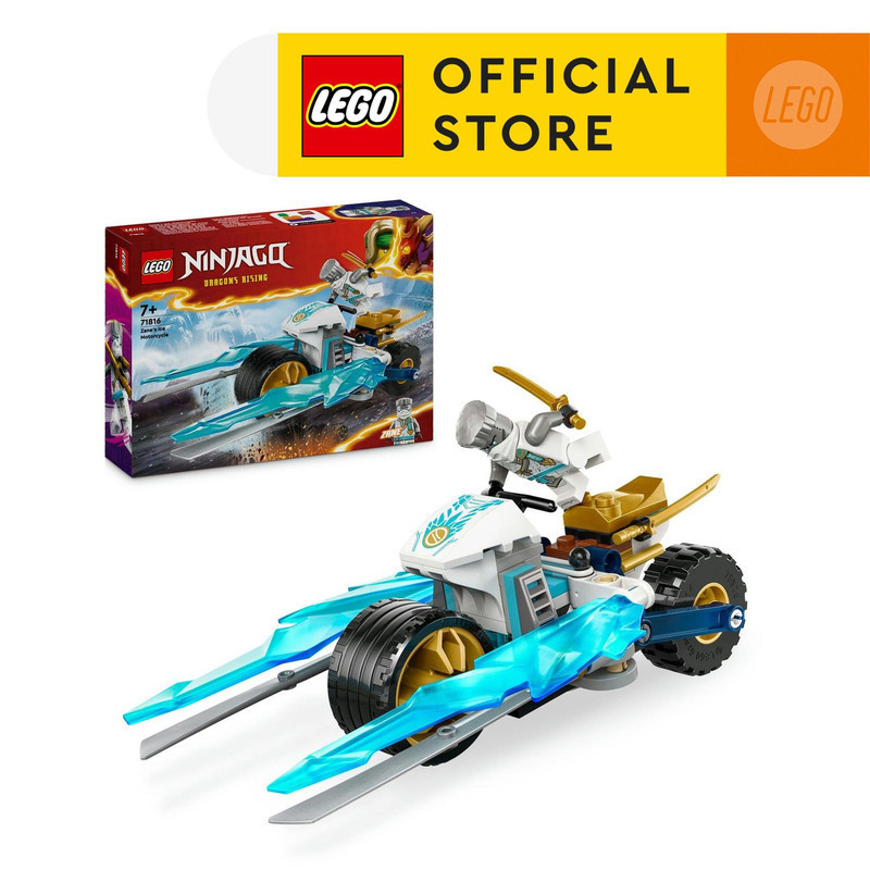 Jual LEGO Ninjago 71816 Zane's Ice Motorcycle (84 Pieces) Ninja Toys (6 ...
