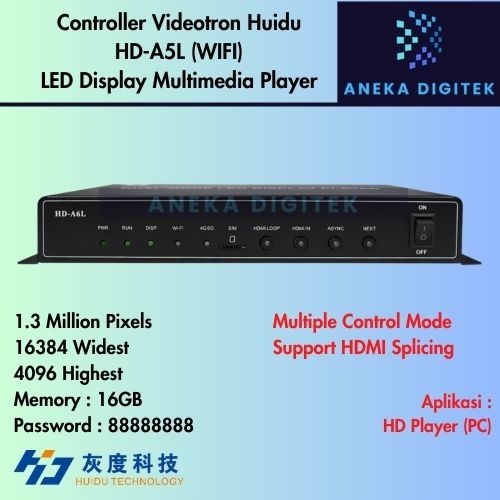 Jual Controller Huidu HD-A5L HD A5L A5 Full Color Sending Card Box Videotron | Shopee Indonesia