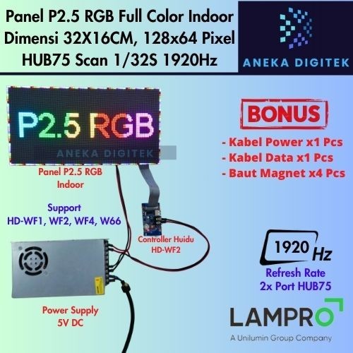 Jual Panel Module Modul LED P2.5 Videotron SMD RGB Full Color Indoor ...