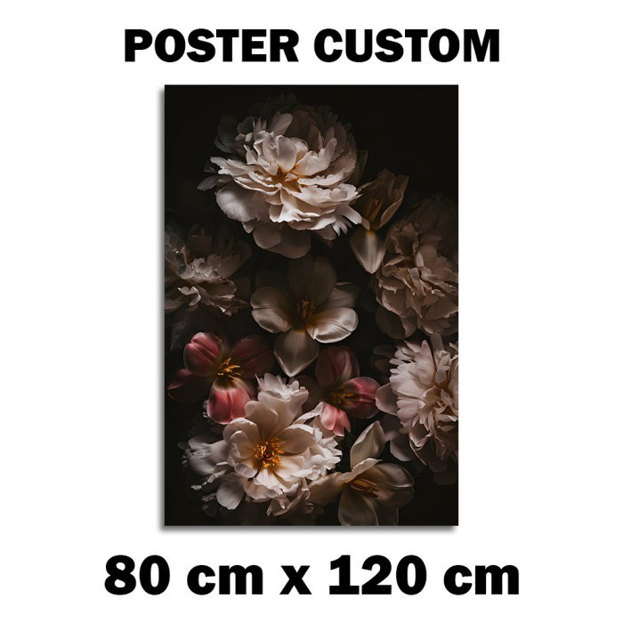 Jual Poster Custom Ukuran 80 Cm X 120 Cm | Shopee Indonesia
