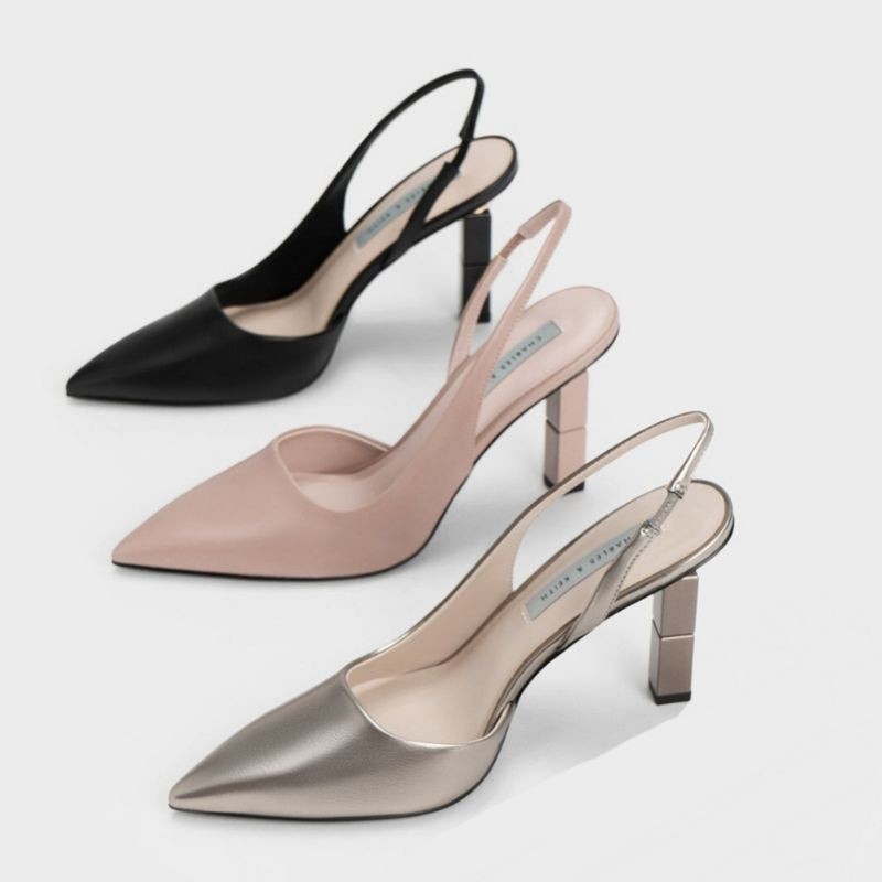 Jual CK1-61720129 Asymmetric Heel - Jastip CK ORIGINAL COUNTER PUMPS ...