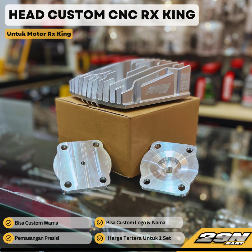 Jual BLOK SILINDER BLOK CYLINDER HEAD CUSTOM RX KING RXKING RXK RXS CNC ...