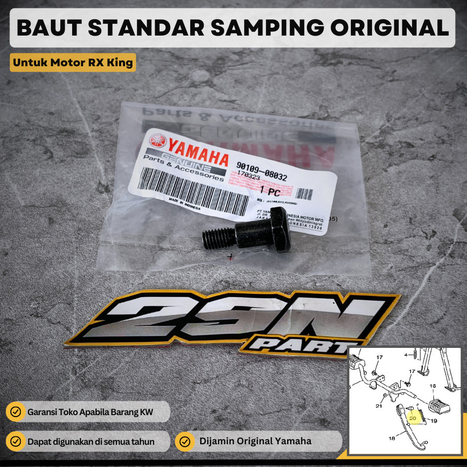 Jual Baud Baut Standar samping RX King RXS RX-King ORIGINAL | 90109 ...
