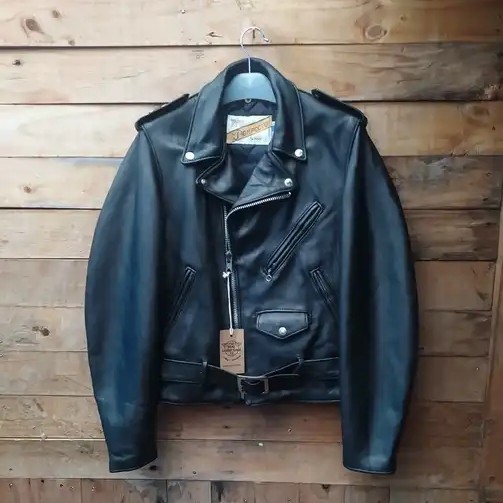 Jual SCHOTT NYC PERFECTO 618 LEATHER TWO STAR MARLON BRANDO JACKET | Shopee Indonesia