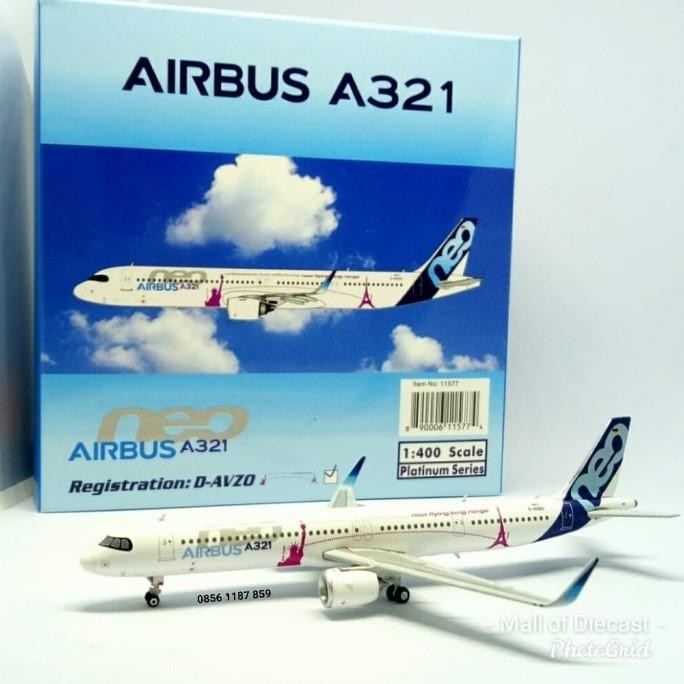 Jual Airbus A321 House / A321LR Neo D-AVZO Phoenix 1:400 | Shopee Indonesia