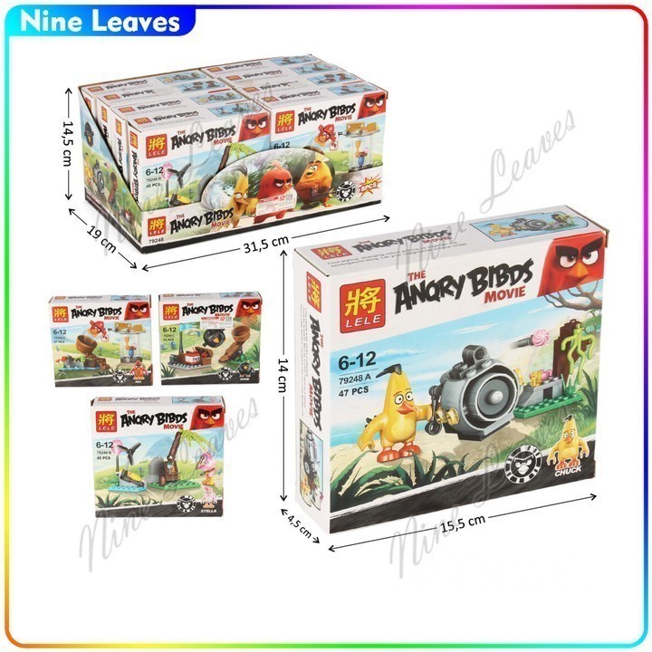 Jual Mainan Anak Block Mini Angry Bird Ketapel Mainan Balok | Shopee ...