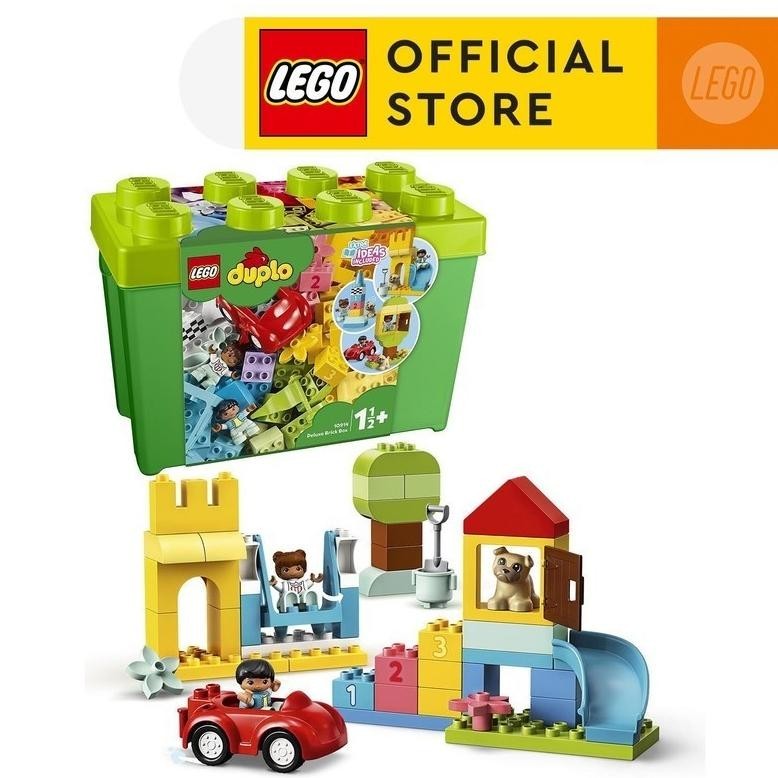 Jual Mainan Lego Anak Duplo 10914 Deluxe Brick Box 85 Pces Kids ...