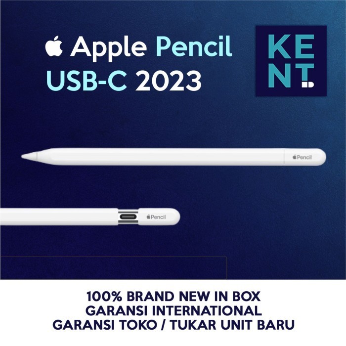 Jual Apple Pencil Type C 2023 for iPad Original BNIB | Shopee Indonesia