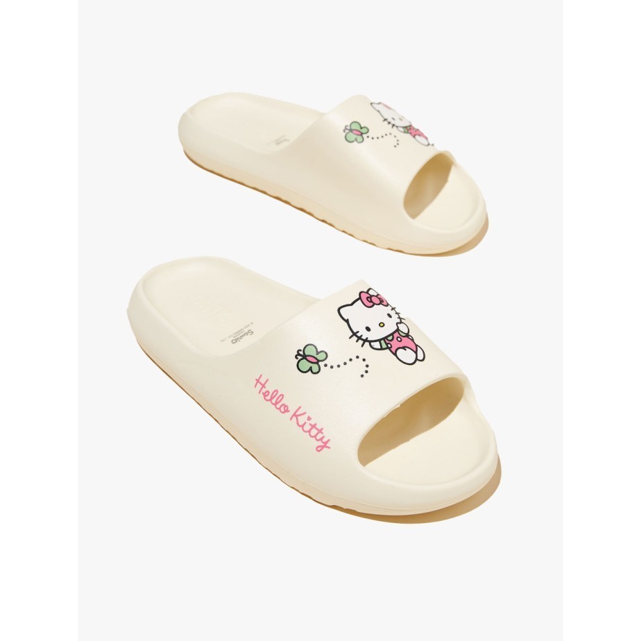 Jual Rubi - Sandal - Cabin Moulded Slide - Lcn Hello Kitty/ White Base ...
