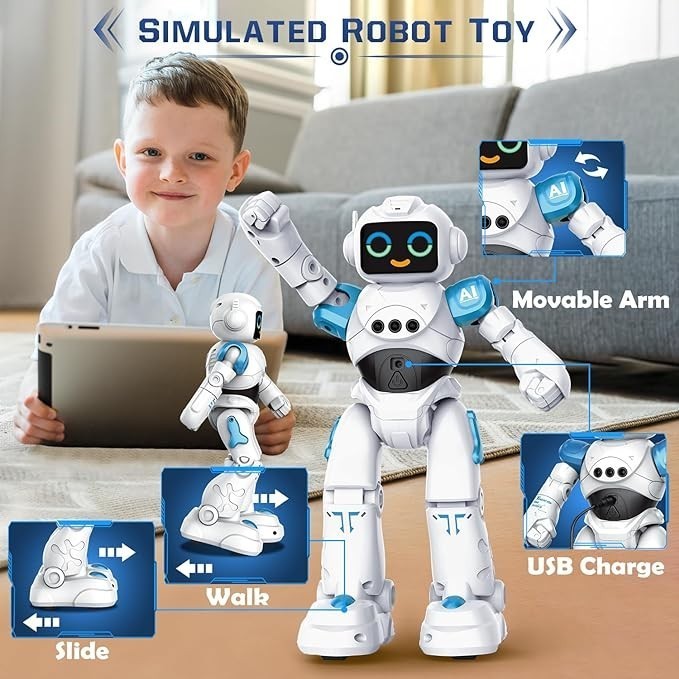 Jual Jjrc Smart Talking Voice Remote Control Robot, Gesture Sensing ...
