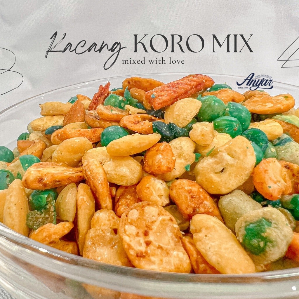 Jual Kacang Koro Mix / Koro Campur / Koro Beans 250gr | Shopee Indonesia