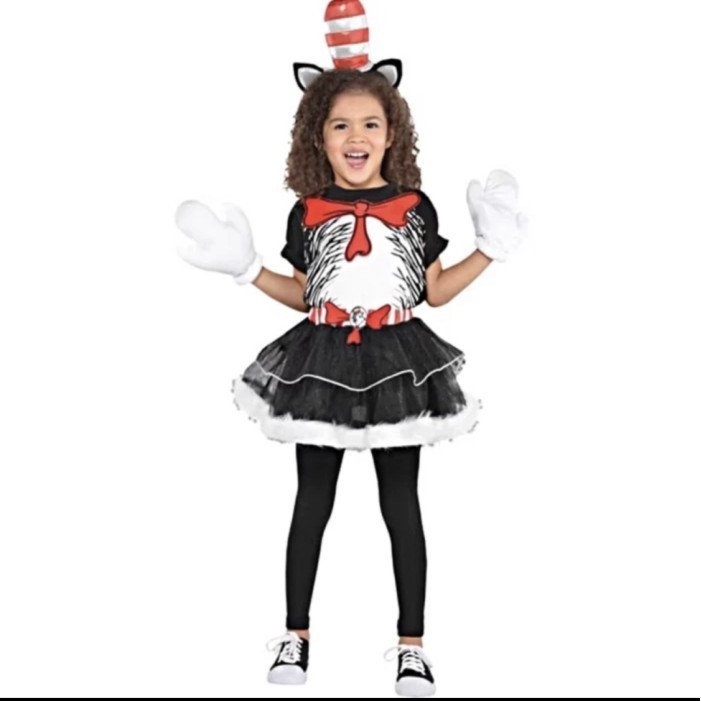 Jual Kostum Kucing Anak Dr Suess Cat The Hat Dr Seuss Story Book ...