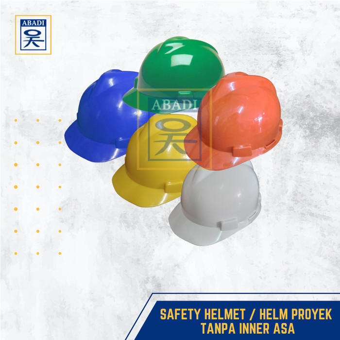 Jual ;&&&&] SAFETY HELMET / HELM PROYEK TANPA INNER ASA | Shopee Indonesia
