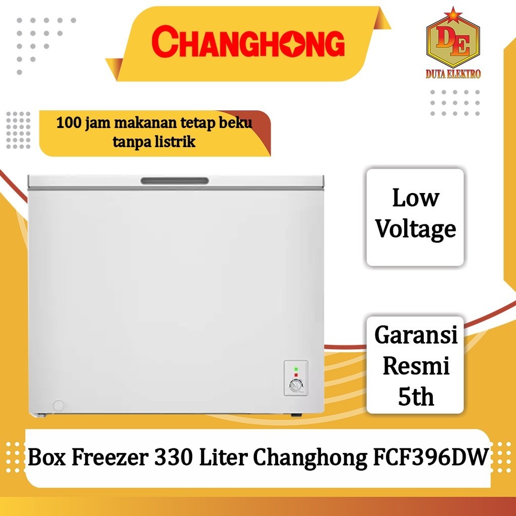 Jual Box Freezer Changhong FCF 96 DW Chest Freezer 330 Liter | Shopee ...